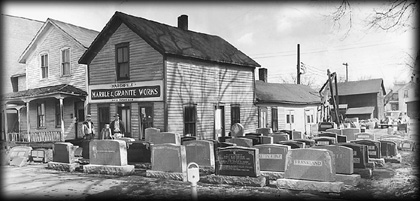 It was the summer of 1895 when Louis Schmidt sold his first monument ...